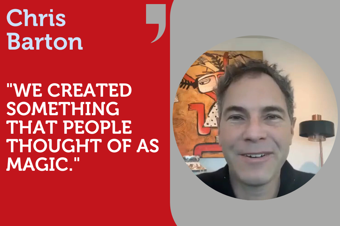 Chris Barton In Conversation with MD Nick Gold | Speakers Corner